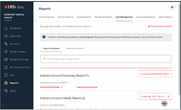 How to download DBS bank statements – CSV format – Counto Help Site